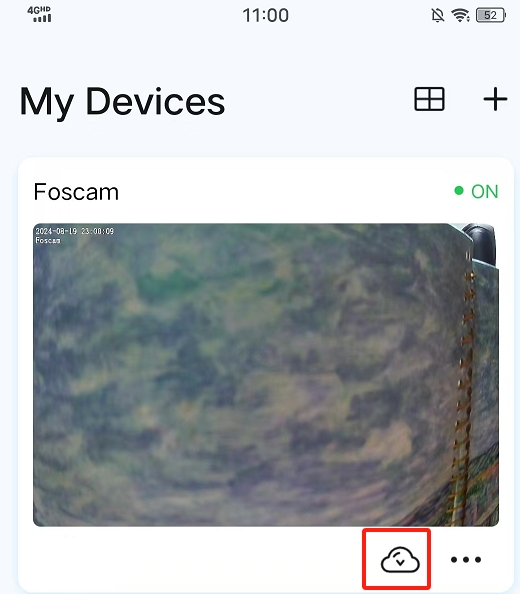 How to purchase Foscam 7*24H CVR cloud recording service via Foscam app ...