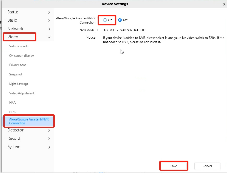 How to turn on NVR connection option for Foscam camera on Foscam app ...